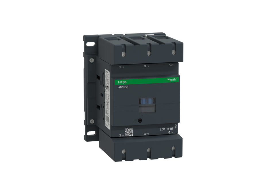 Contactor 3 polos categorÍa ac3 115a 1na+ schneider lc1d115m7