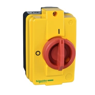 Seccionador 16a parada emerg. tripolar mini schneider vcfn20ge