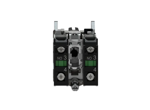 Selector no luminoso con maneta corta negra schneider xb4bd33